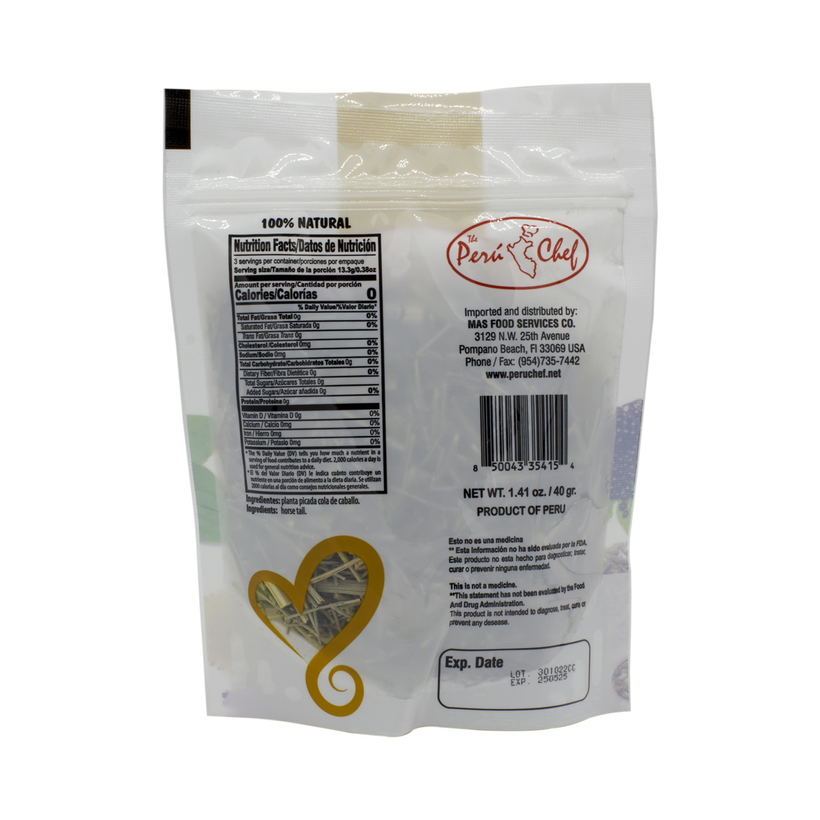 COLA DE CABALLO – Perúchef