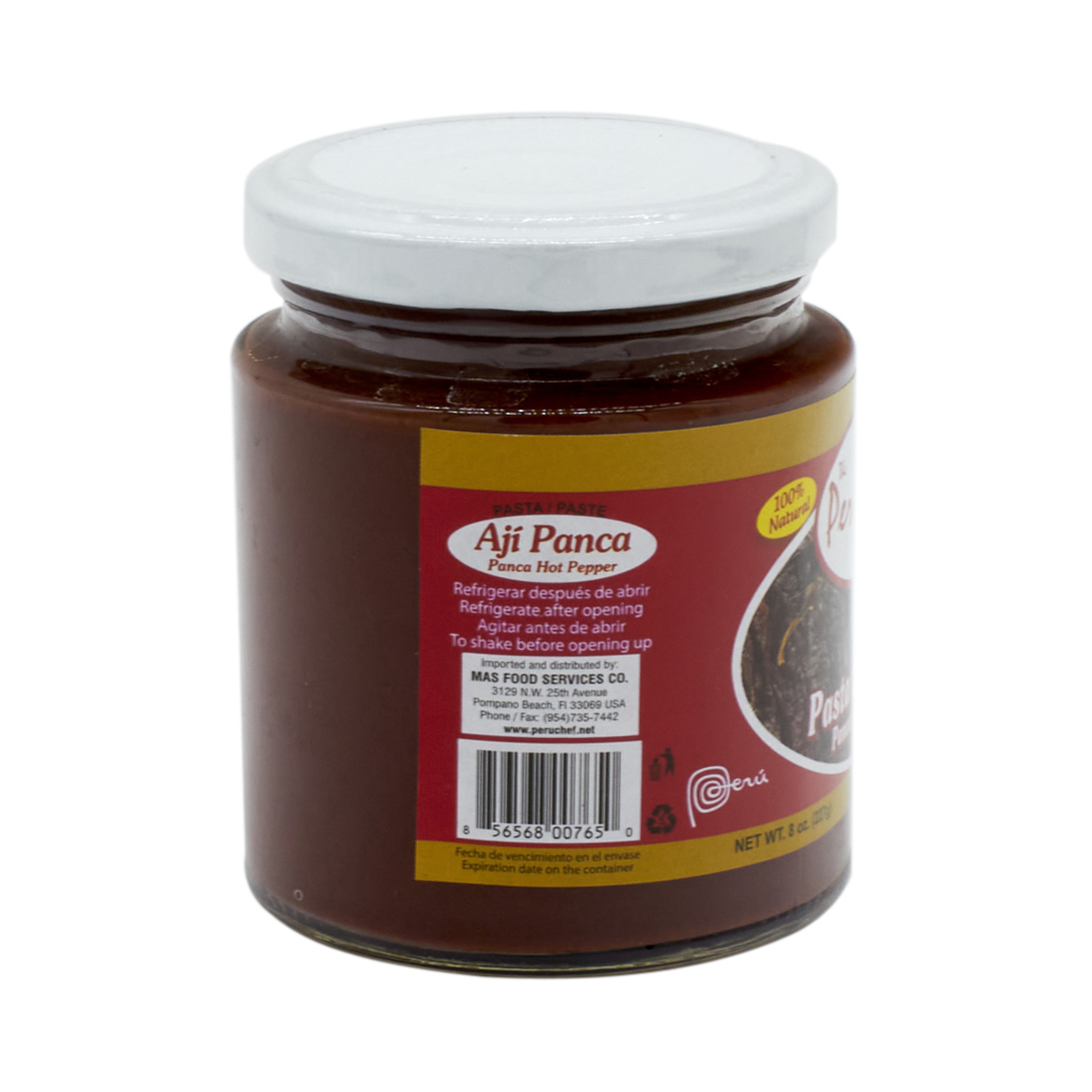 PASTA AJI PANCA 8 OZ – Perúchef